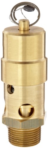 Control Devices SW Series Brass ASME Safety Valve, 150 psi Set - Want ...