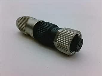 MURR ELEKTRONIK 27642 - Conector redondo hembra M12 (4 posiciones ...