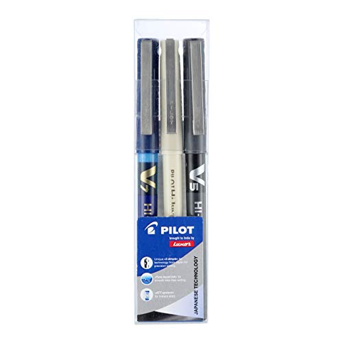 Pilot Super Combo 6 Pack Of 3 (pilot Hitech Point V7 Blue + Pilot ...