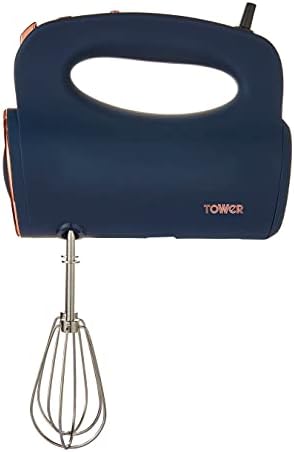 Tower T12061MNB Cavaletto Hand Mixer with Stainless Steel Beaters ...