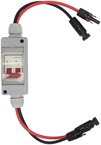 32A 500V PV DC Disconnect Switch, MCB 2P Solar Current Sink Load ...