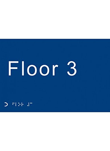 Caledonia Signs 56132 Braille Floor 3 Symbol – BigaMart