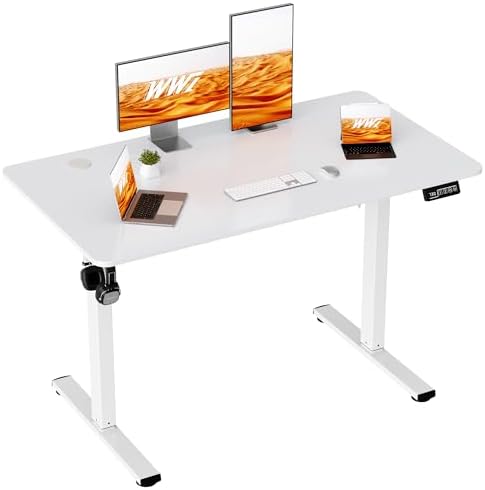WWI Standing Desk Height Adjustable Desk Electric Lifting Table Motion ...