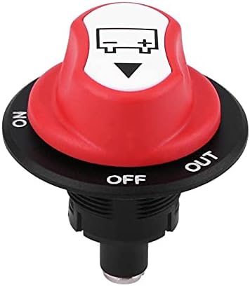 Battery Switch, Race Rally Switch, Max 50V 50A Cont 75A INT On/Off Car ...