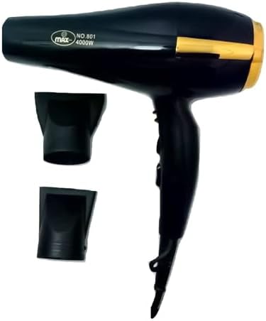 Max Hair Dryer pro801 - 4000 W Black price in Egypt | Amazon Egypt ...