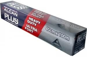 ALCAN Plus Aluminum Foil, Heavy duty 45cm by 100m, 1 Count : Amazon.ca ...