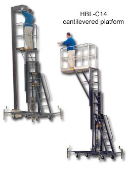 Ballymore Lifts, 300 Lb One Person Maintenance Lift, Hbl-C14, Platform ...