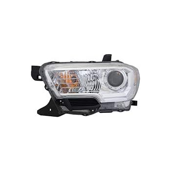 Amazon.com: Fits 2016-2017 Toyota Tacoma Head Light Driver Side ...