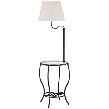 Amazon.com: Leick Mission Chairside Swing Arm Lamp Table: Kitchen & Dining