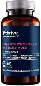 Amazon.com: Bioactive Multivitamin for Women 45+ Once Daily Supports ...