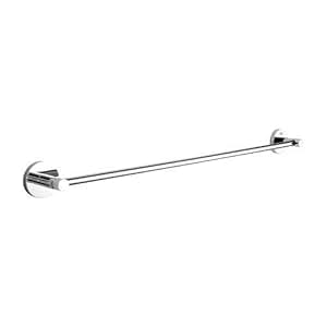 GROHE 40366001 Essentials 24" Towel Bar in Starlight Chrome, Kitchen ...