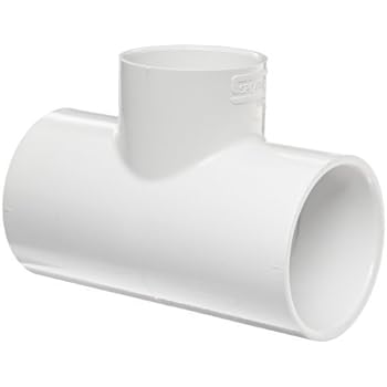 Spears 6" X 6" X 3" PVC Reducing Tee - SLIPxSLIPxSLIP Connections ...