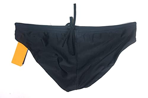 Speedo Men's Brief Fitness Solar 1 Inch Black Swimsuit 8224 Size 32 for ...