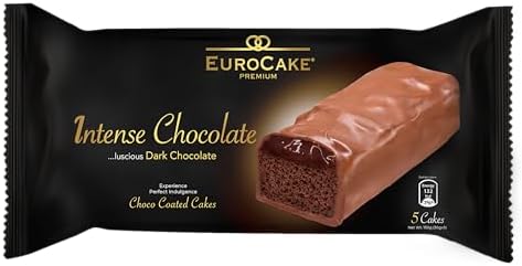 Euro Cake Choco Coated Bar Intense Chocolate 5Pc Over Wrapper price in ...