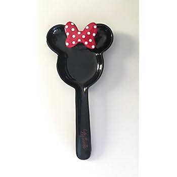 Amazon.com: Disney Mickey & Minnie Mouse Sketch Ceramic Spoon Rest ...