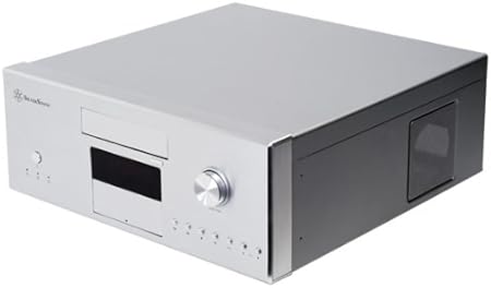 Amazon.com: Silverstone HTPC Case with Front USB and VFD/IR Multimedia ...