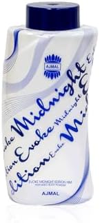 Ajmal Evoke Midnight Edition Body Powder 100 g price in Saudi Arabia ...