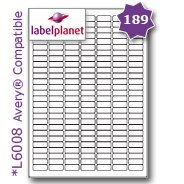 189 Per Page/Sheet, 5 Sheets (945 Sticky SMALL MICRO Labels), Label ...