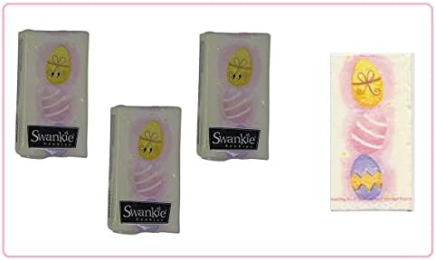Premium Touch of Easter Pastel Color Swankies (Pack of 3, 30 Pocket ...