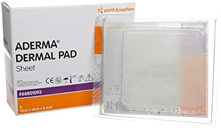 Aderma Dermal Pad (5 Sheets) from Smith & Nephew: Amazon.co.uk: Health ...