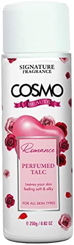 Cosmo Beaute Romance Perfumed Talcum Powder 250G, Signature Fragrance ...