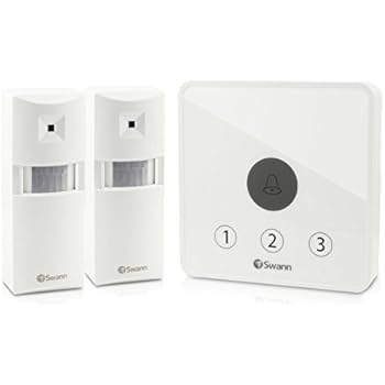 Amazon.com : Swann Motion Sensor Alarm, Wireless Home Security PIR ...