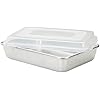 Amazon.com: AirBake Nonstick Cake Pan with Cover, 13 x 9 in: Square ...