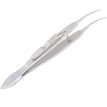Amazon.com: Moody Fixation Forceps 4.5" Right 1X2 Teeth 0.5MM With Lock ...