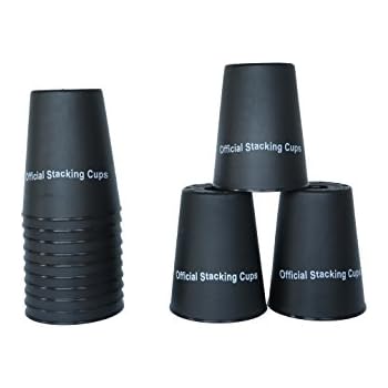 Amazon.com: Quick Stack Cups - Set of 12 Sport Stacking Cups - By ...