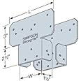 Amazon.com: 20 Pack Simpson Strong Tie AC6Z 6X Adjustable Beam/Post Cap ...