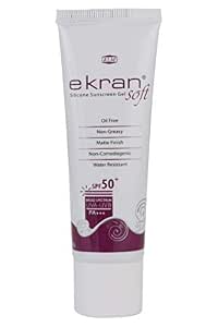 Ekran Soft Spf 50+ Silicone Sunscreen Gel - 50 g: Amazon.in: Health ...