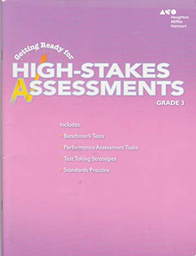 Getting Ready for High Stakes Assessments Student Edition Grade 3 (Go Math!): HOUGHTON MIFFLIN ...