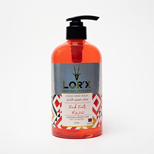سعر Lor'X Fresh Fruits Scent Liqiud Hand Soap 500 ml, Red فى السعودية ...