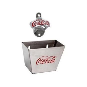Amazon.com: Coca Cola Wall Mount Bottle Opener and Coca Cola (Coke ...
