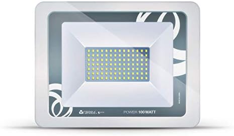Rafeed LED Floodlight Outdoor 100W 6000K | Size 297X242X32Mm | 8500Lm ...