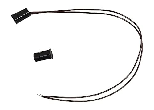 1 Mini Recessed Door Contacts Brown NC Security Alarm Door Window ...