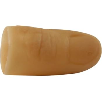 Amazon.com: Dophee 5Pcs Finger Magic Trick Fake Soft Thumb Tip Close Up ...
