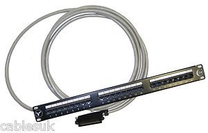 Amazon.com: VG310 VG224 RJ21 male Telco to 24 way RJ45 Leaded Panel ...