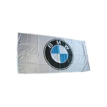 Amazon.com : New 3'X5' Bmw Bavarian Motor Works White Logo Car Dealer ...