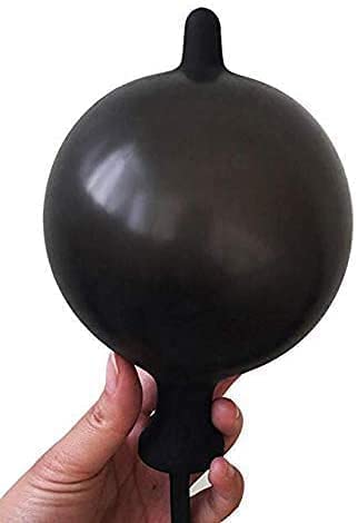 Inflatable Enema Super Large Silicone Enema Bulb Explosion (Black-2815 ...