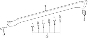 Amazon.com: Mopar Performance 5NP50RXFAA Mopar Molding: Automotive