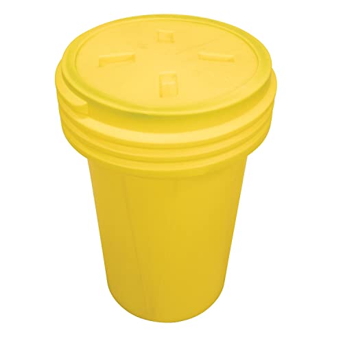 Eagle 55 Gallon Lab Pack Plastic Barrel Drum With Over Pack Screw Lid ...