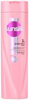 Sunsilk Shampoo, Luminous 100, cleanses & revitalizes hair for 5x* more ...