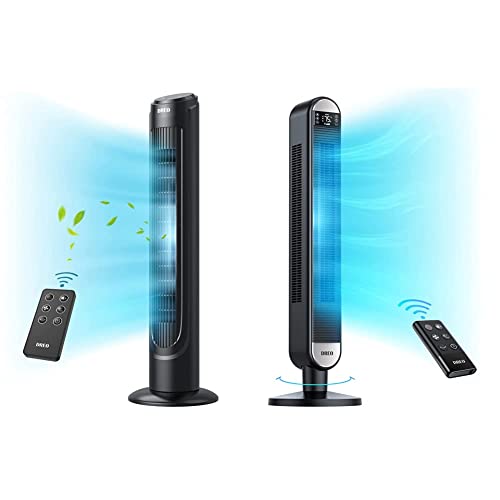 Dreo Cruiser Pro Tower Fan 90° Oscillating Fans & Tower Fan with Remote ...