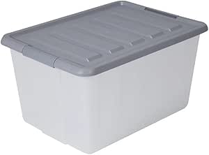30L Storage container Grey: Baskets & Bins: Amazon.com.au