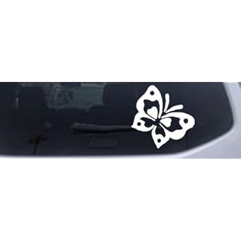 Amazon.com: Rad Dezigns Swirl Butterfly Butterflies Car Window Wall ...