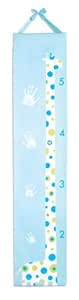 Amazon.com : Pearhead Giraffe Growth Chart, Blue : Baby Keepsake ...