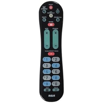 Amazon.com: RCA - 2-Device Universal Remote - Black: Home Audio & Theater