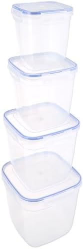 سعر Bager Cook&Lock Square Storage Container (1100+1950+3250+5000 Ml ...