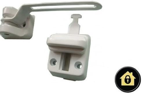 UPVC Door Chain Window Restrictor. Safe T Bar. Extra Security Lock ...